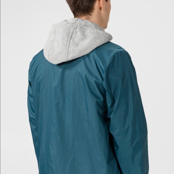 Vans | Jackets & Coats | Vans Rilley Mens Hooded Jacket Green | Poshmark